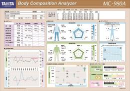 商品詳細 業務用MC-980Aシリーズ 専用印刷台紙 (ブラウン) 体重・体組成計 / からだカルテSHOP